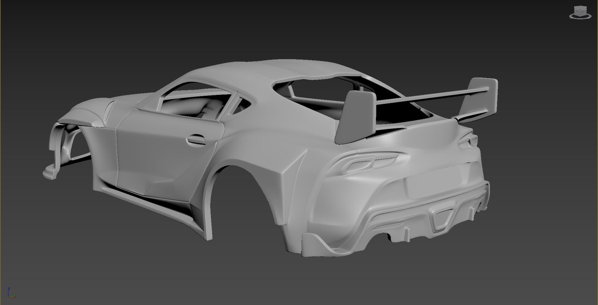 🚗 Toyota Supra 2020 Tuning Body For Print・ 3D File for ・Cults