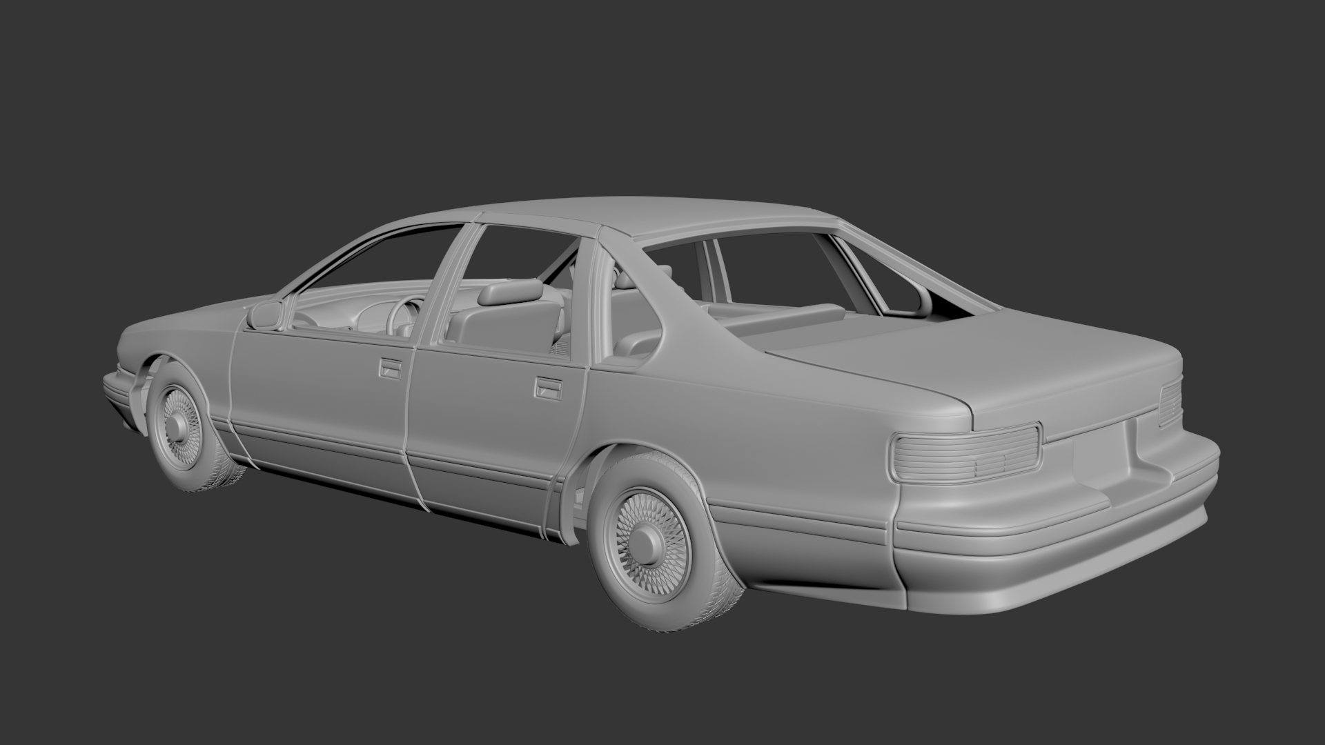 🚙 Chevrolet Caprice 1995・ 3D File for ・Cults