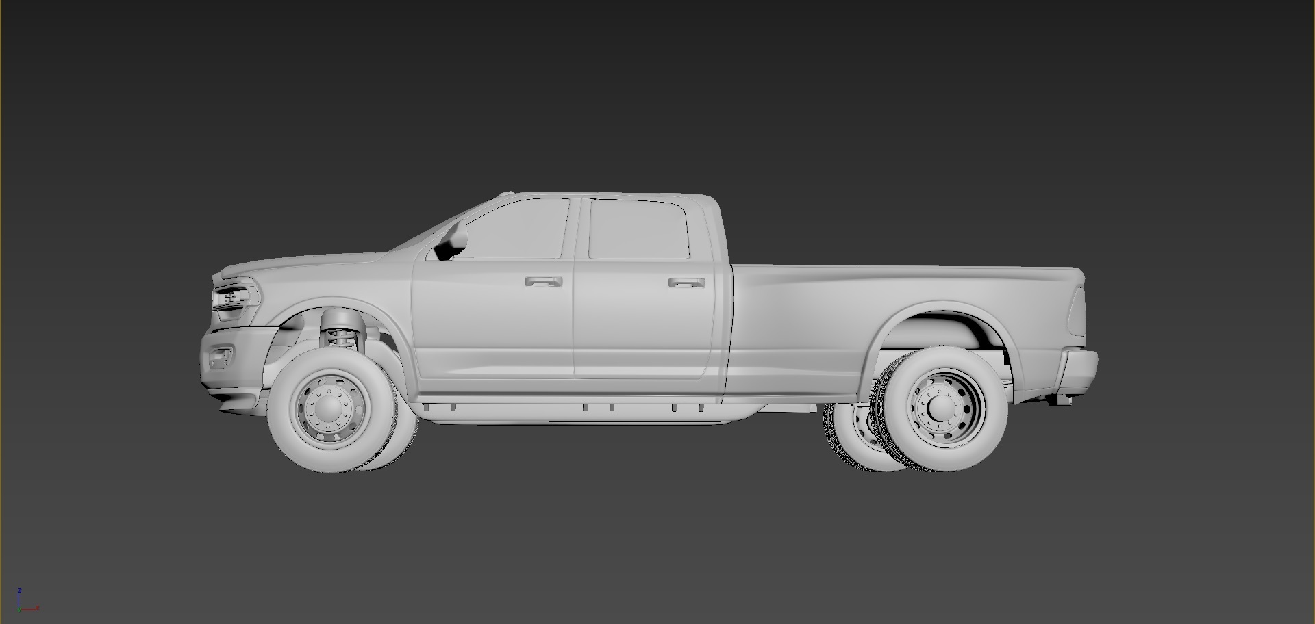 🐏 Dodge Ram 3500 2020 Body For Print・ 3D File for ・Cults