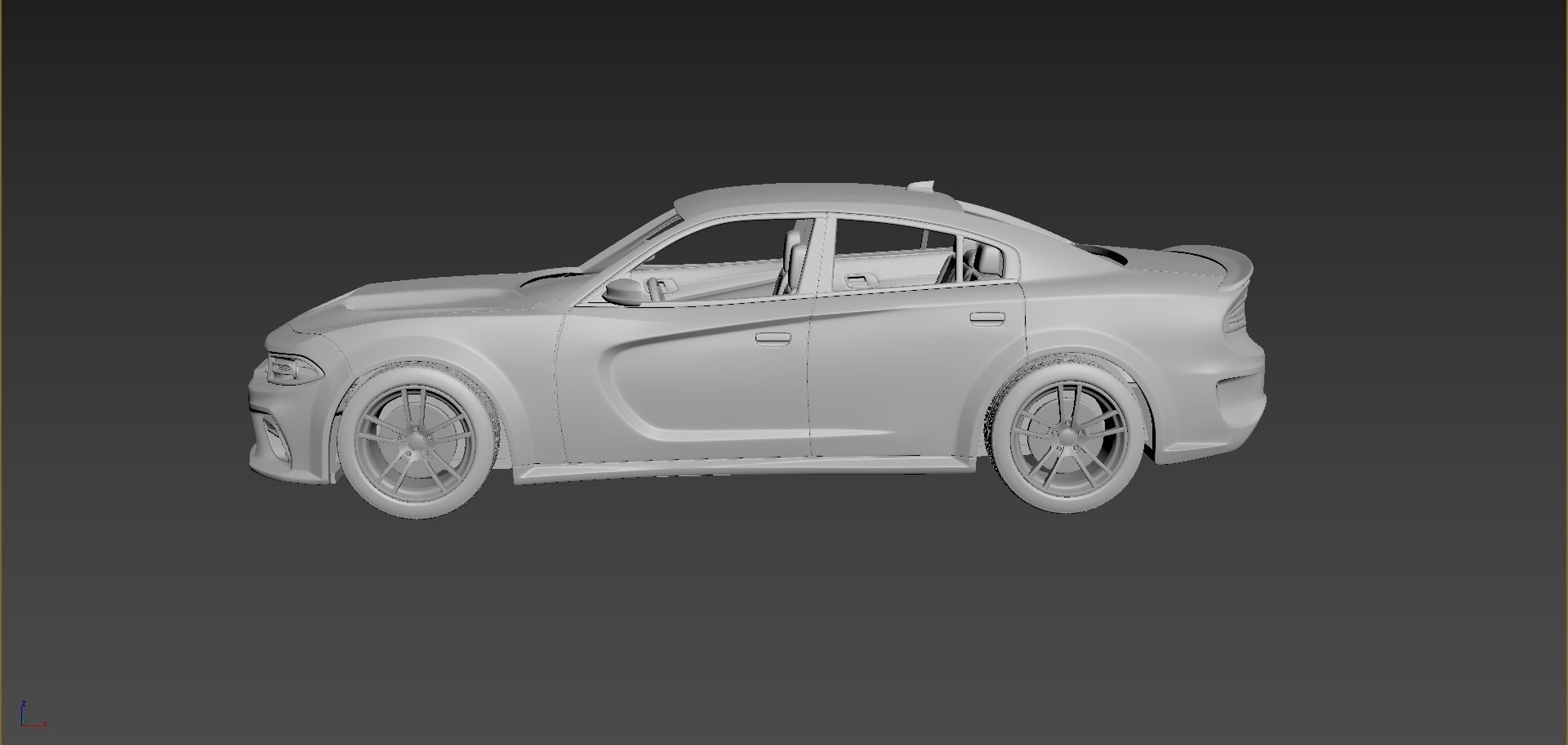 🚗 Dodge Charger SRT 2020・ 3D File for ・Cults