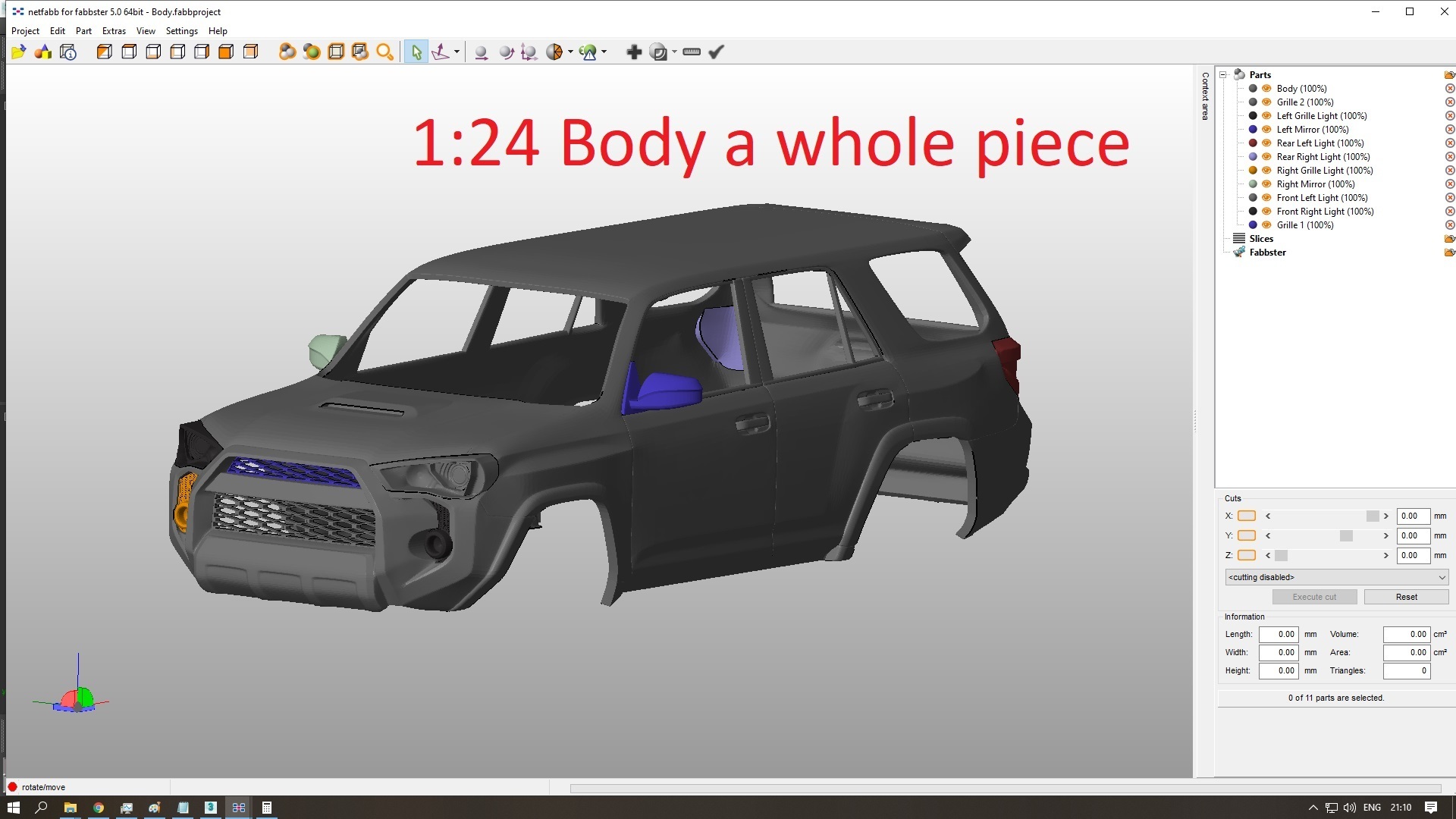 🚗 Toyota 4Runner 5 Gen・ 3D File for ・Cults