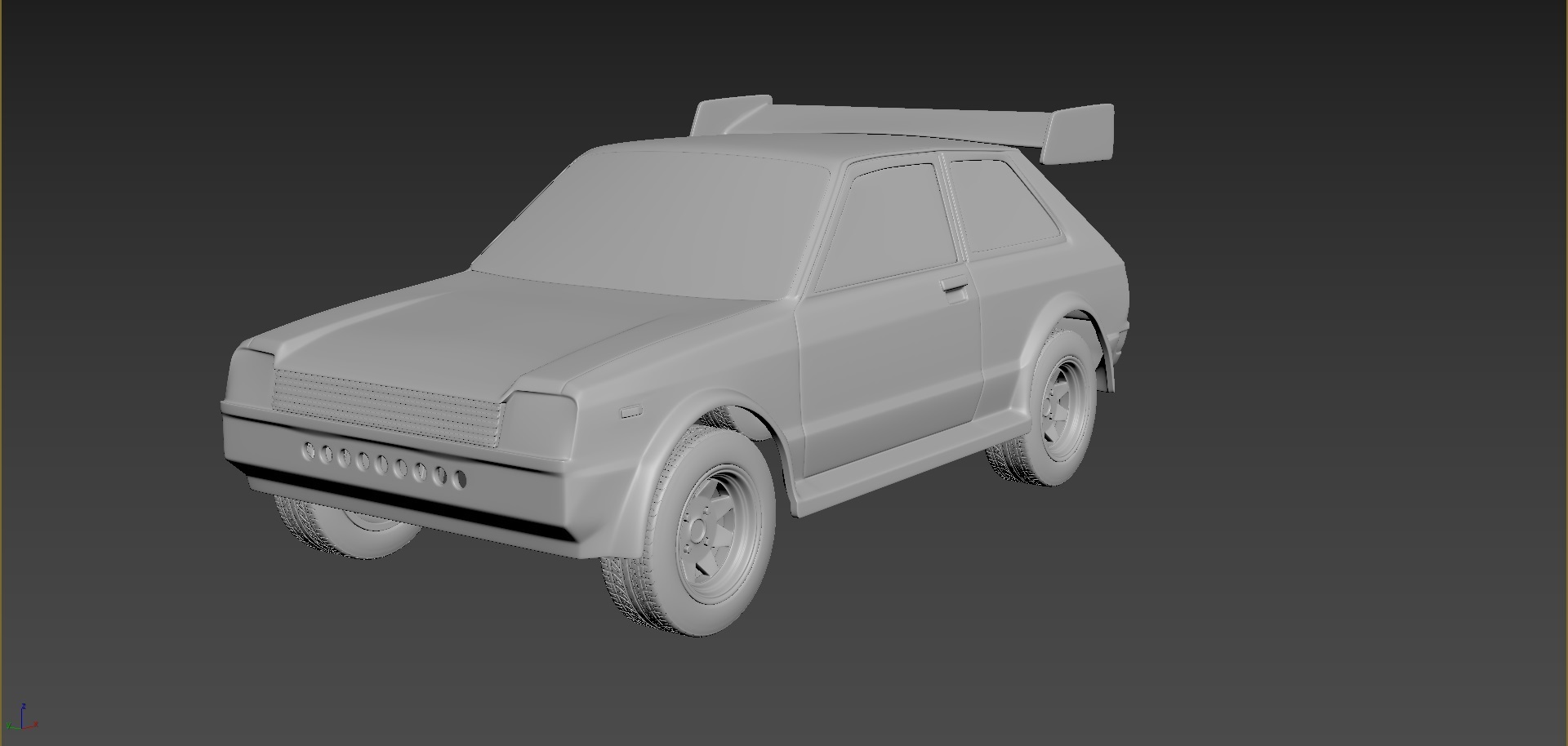 3D file Toyota Starlet 60 1983 Body For Print 🚗 ・3D print model to ...