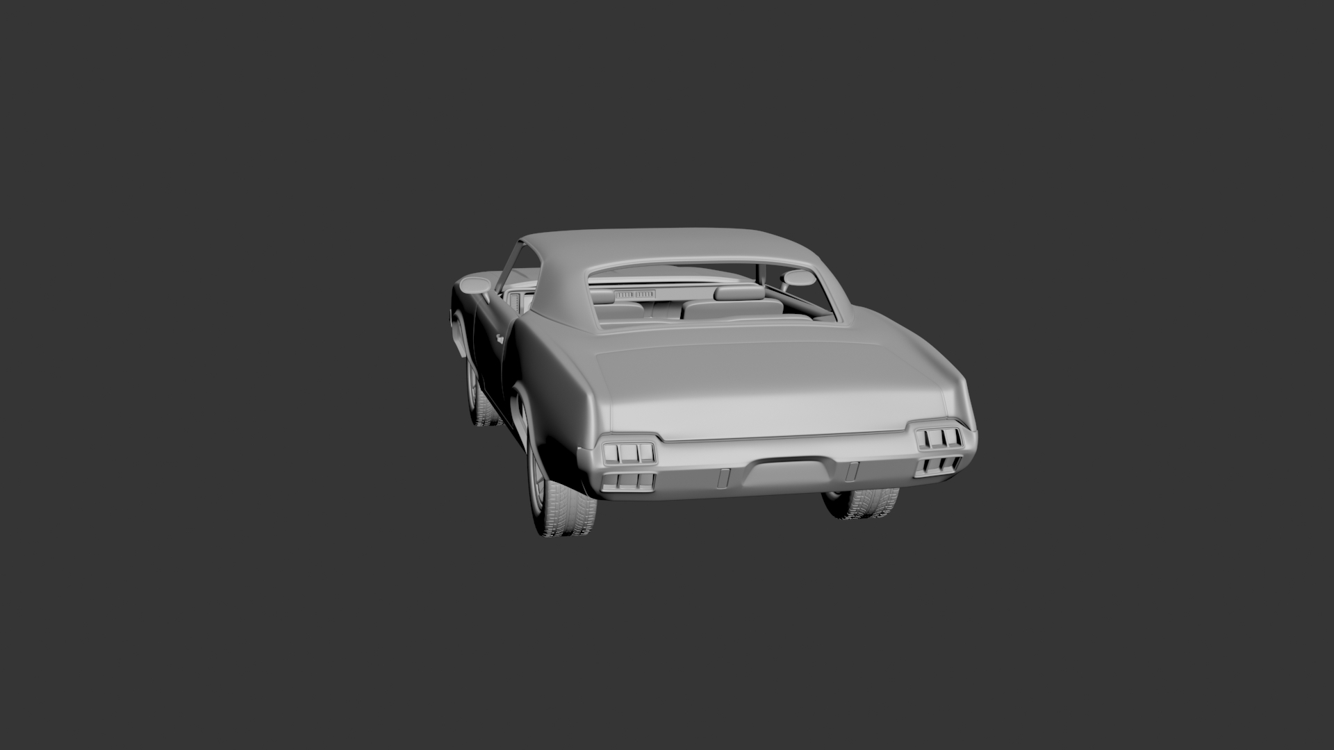 🚗 Oldsmobile Cutlass Supreme 1972・ 3D File for ・Cults