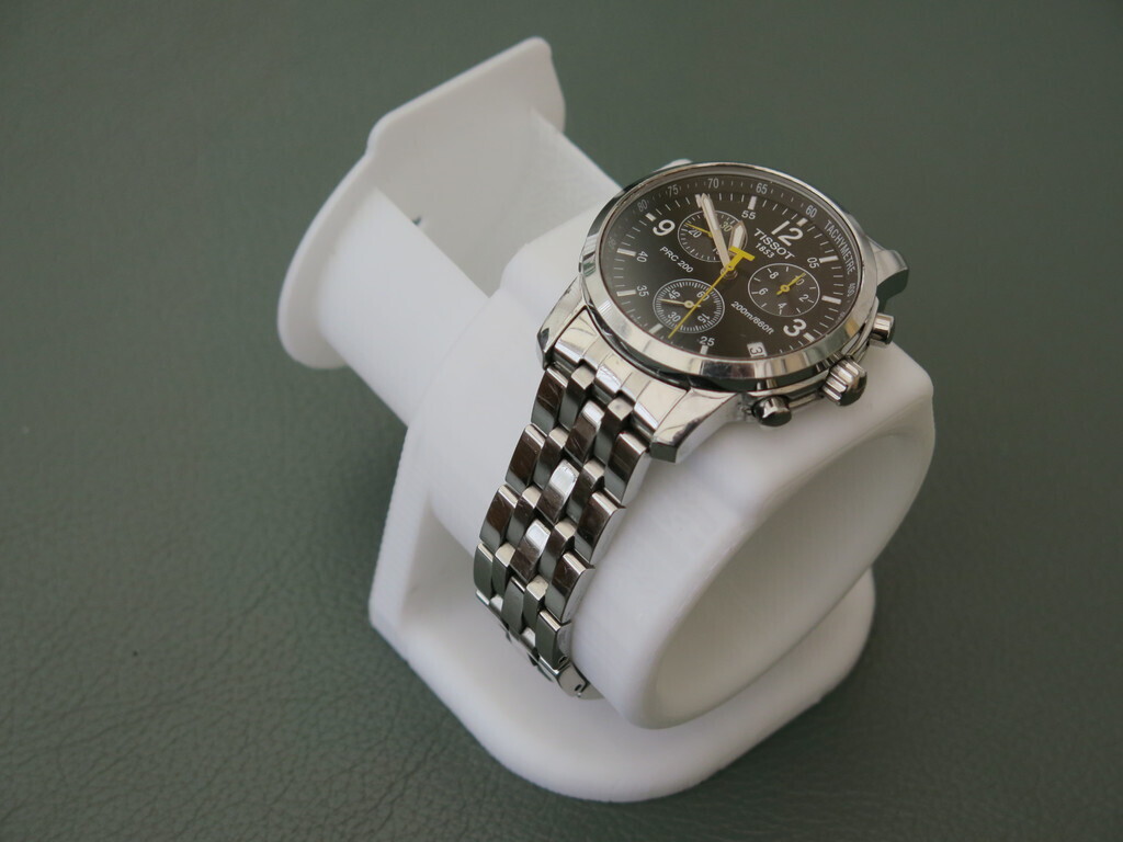 ⌚ Bedside Watch Stand With Cufflink/Ear Ring Drawer・Free 3D File for ・Cults