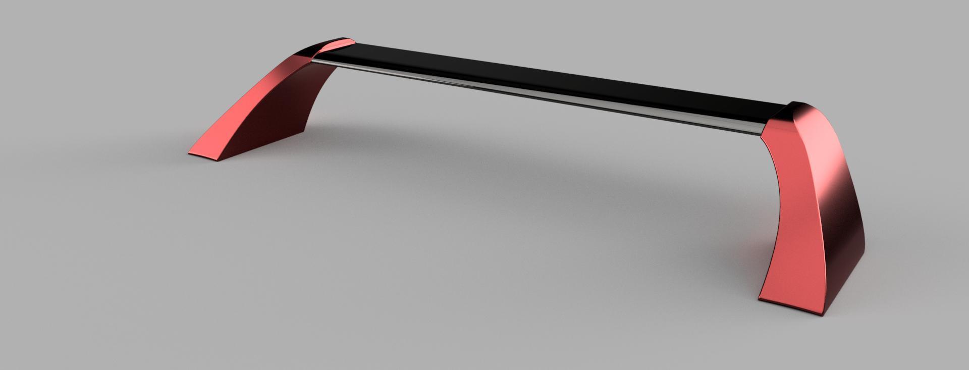 STL file Car spoiler for any sedan (real life size) 🚗 ・Template to ...