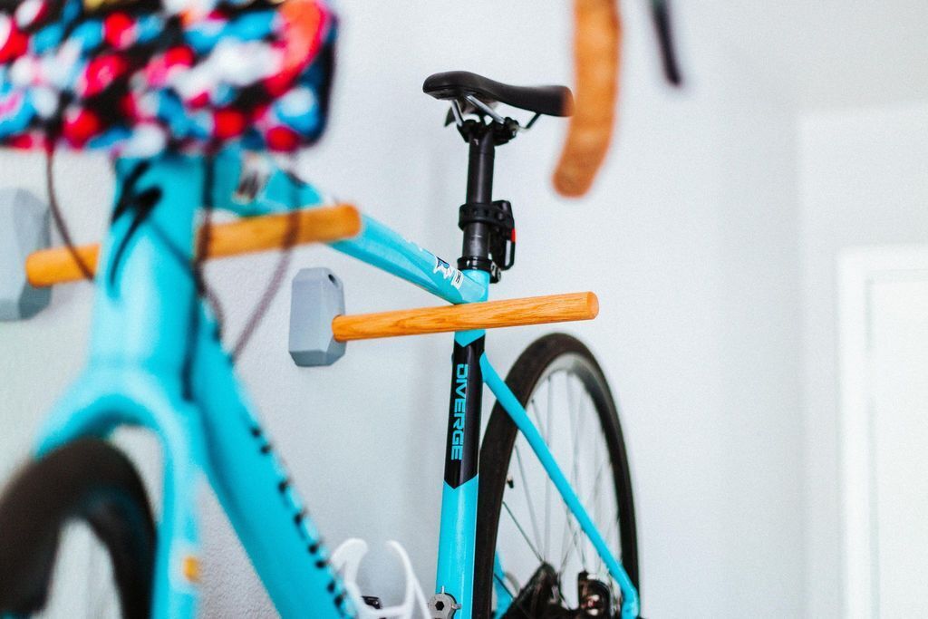 Free 3D file Wall Mounted Geometric Bicycle Rack 🚲 ・3D printer model to ...