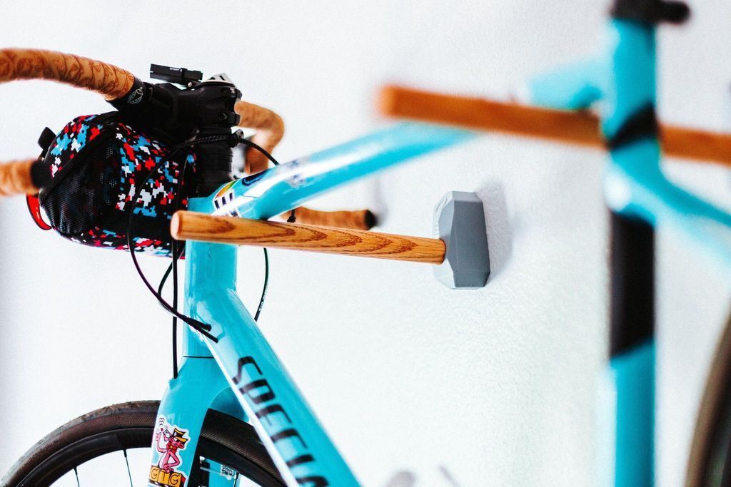 Free 3D file Wall Mounted Geometric Bicycle Rack 🚲 ・3D printer model to ...