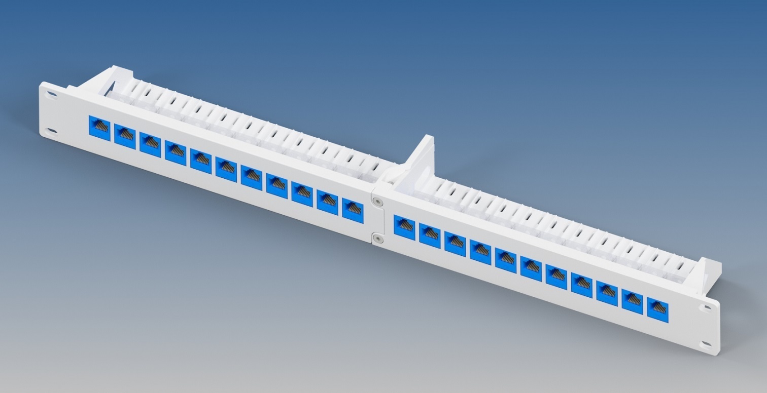 📱 Rack Mount Patch Panel・Free STL File for ・Cults