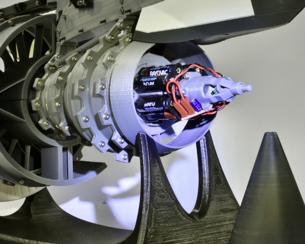 💭 Motorized High Bypass Engine Nacelle・ STL File for 3D printing・Cults