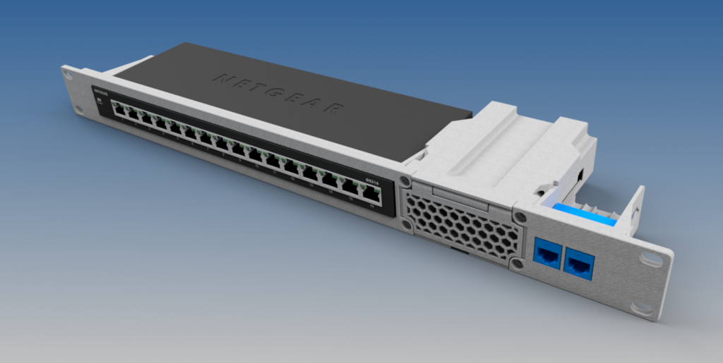 🖥️ Netgear GS316/GS116 Rack・Free STL File for ・Cults