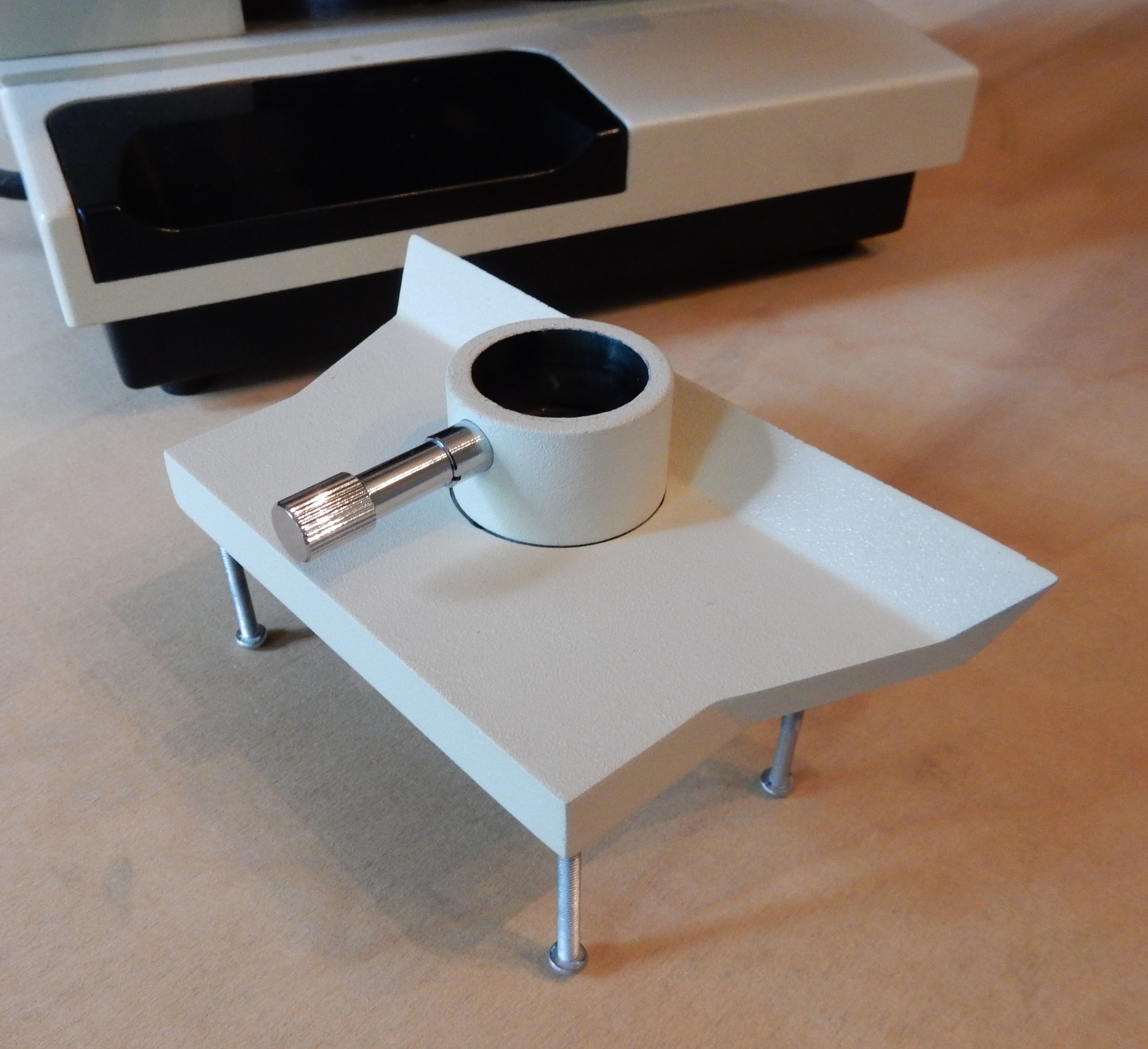 Free STL file Trinocular Microscope Phototube Adapter Plate 🔬 (STEP ...