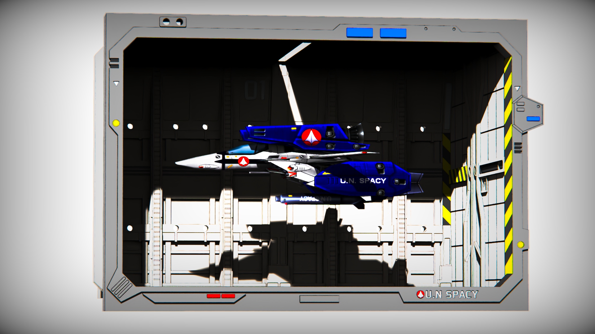 🛰 ARMD Class Space Carrier - Launcher Bay・ STL File for 3D printing・Cults