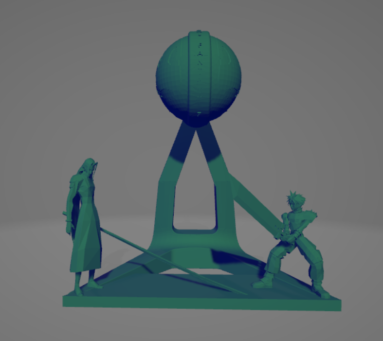 STL file Final fantasy support 🪖 ・3D printing idea to download・Cults