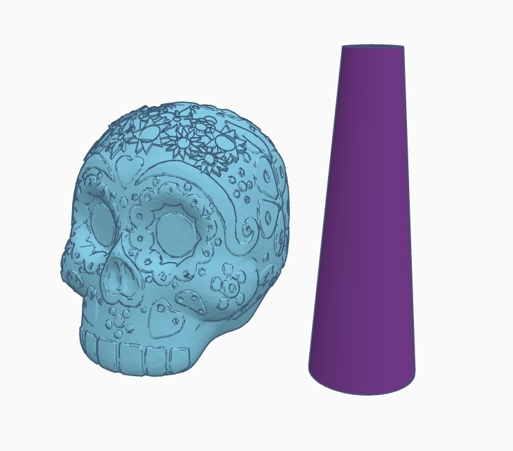 💀 HOOKAH/CACHIMBA/SHISHA Mexican skull・ 3D File for ・Cults