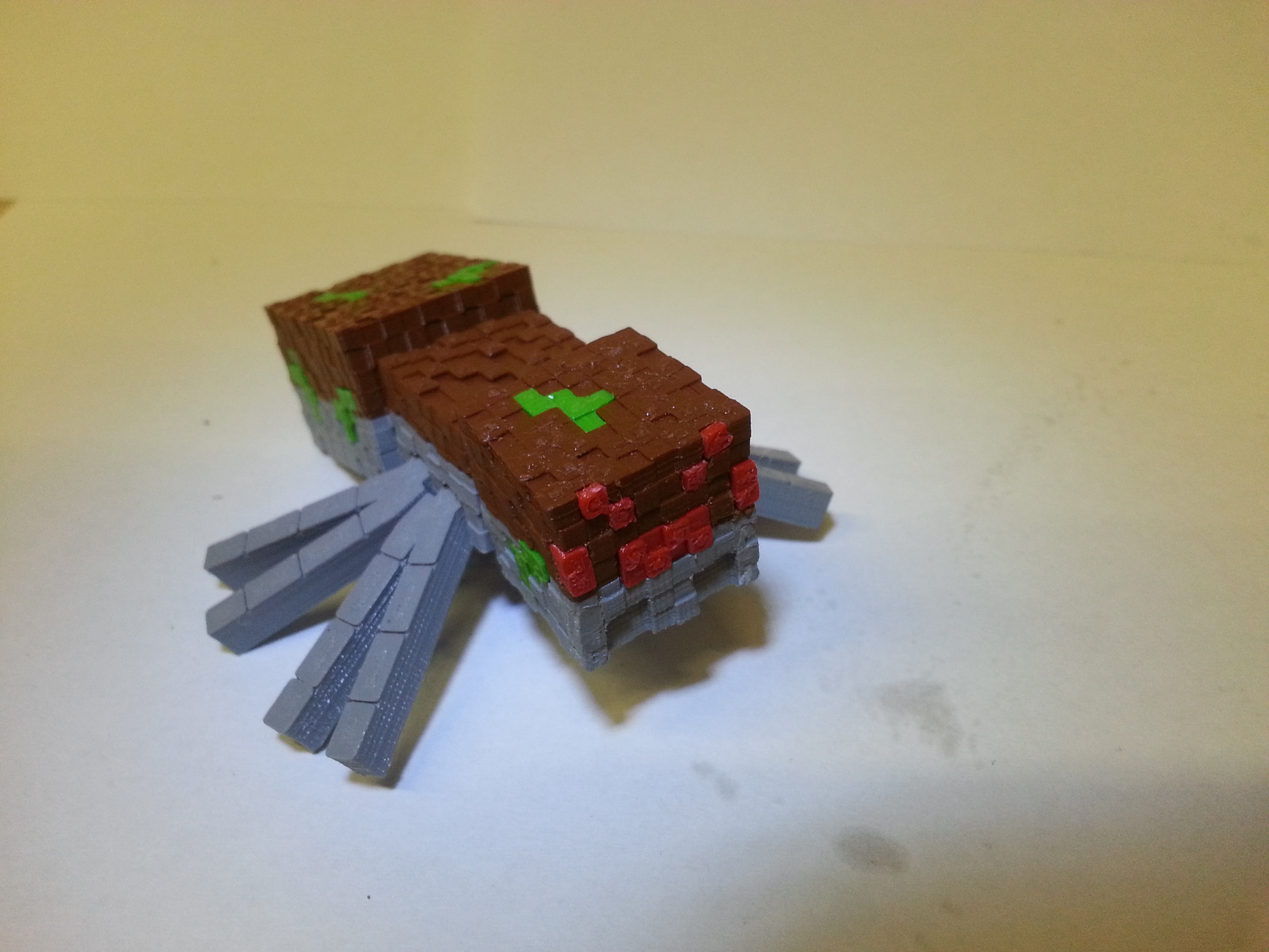 STL file Minecraft small spider 🤏 ・3D printing idea to download・Cults