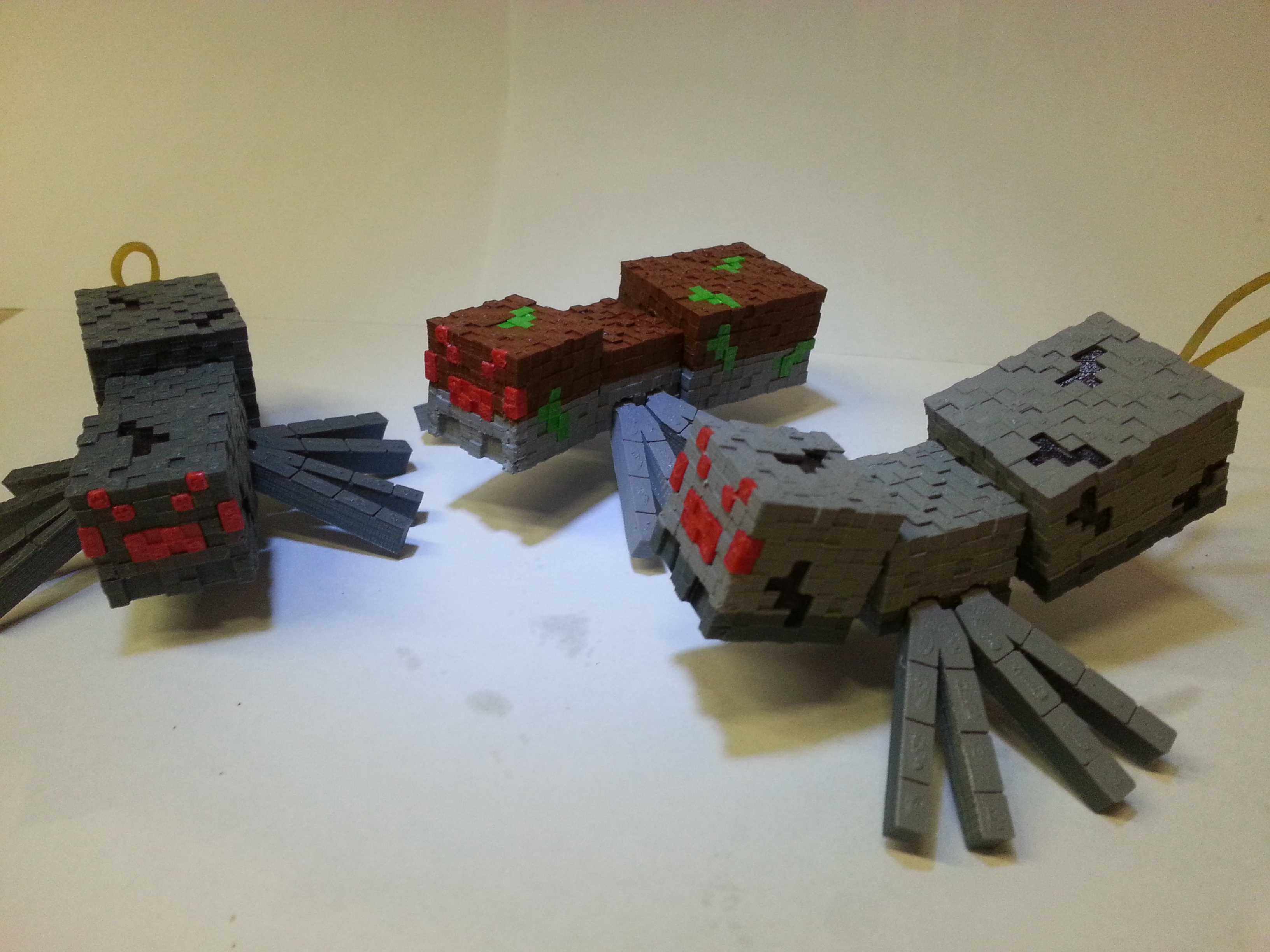 STL file Minecraft small spider 🤏 ・3D printing idea to download・Cults