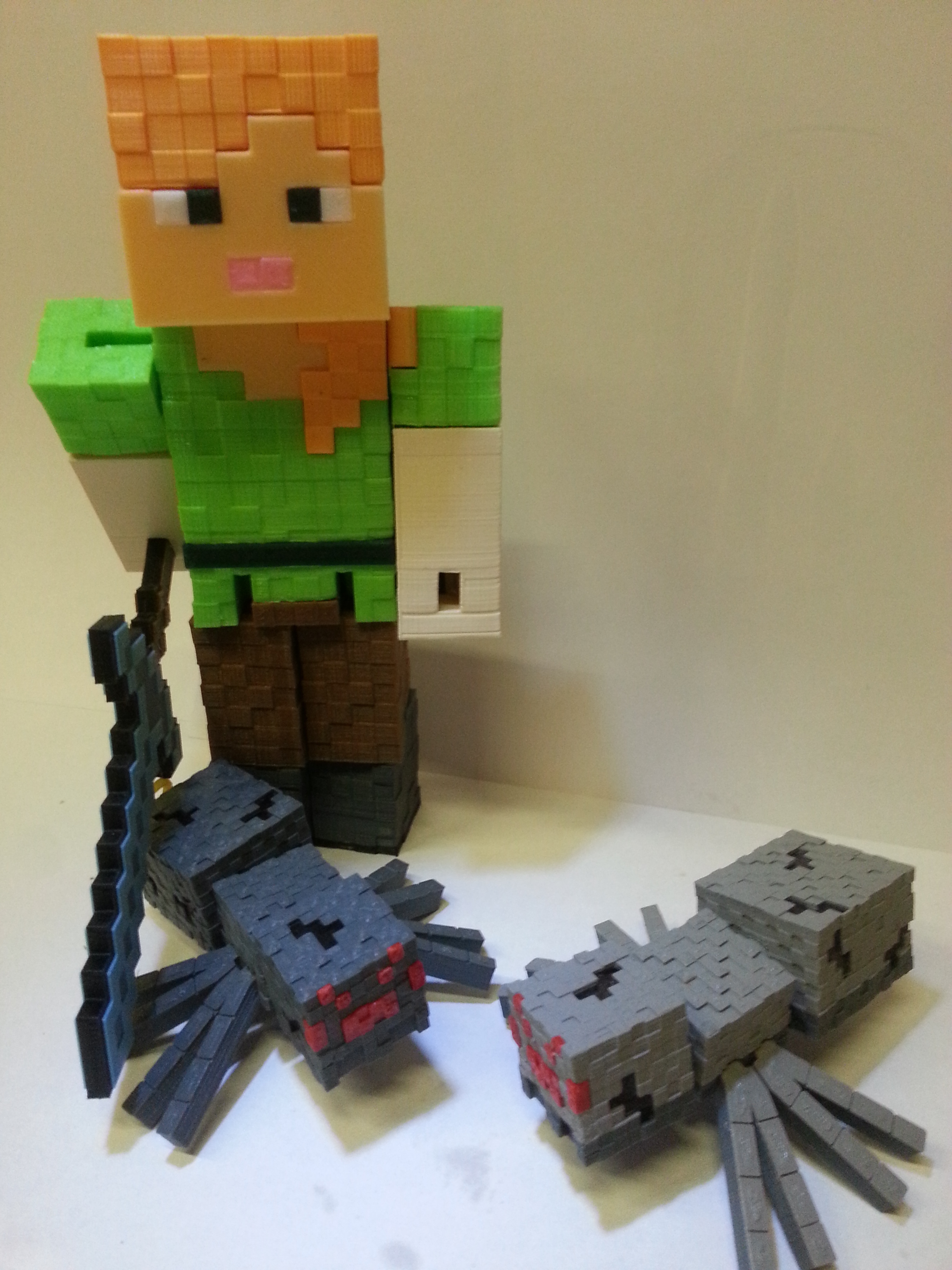 STL file Minecraft small spider 🤏 ・3D printing idea to download・Cults