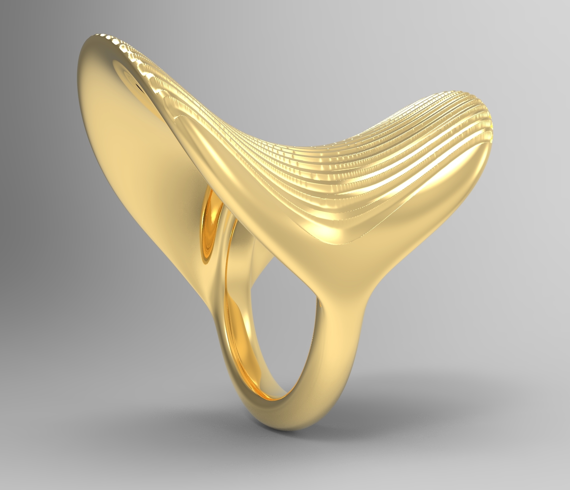 Free STL file Paraboloid Ring 💍 ・3D printing model to download・Cults