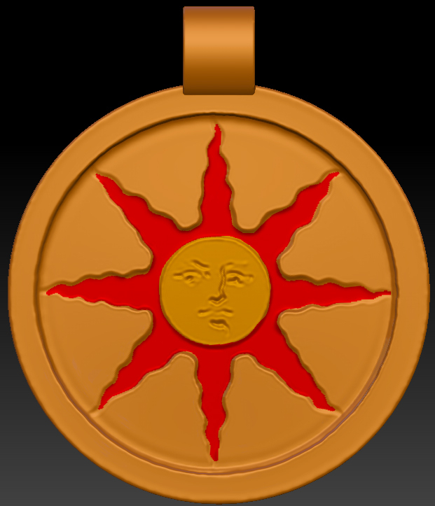 STL file Medallion of Sunlight 💍 ・3D print model to download・Cults