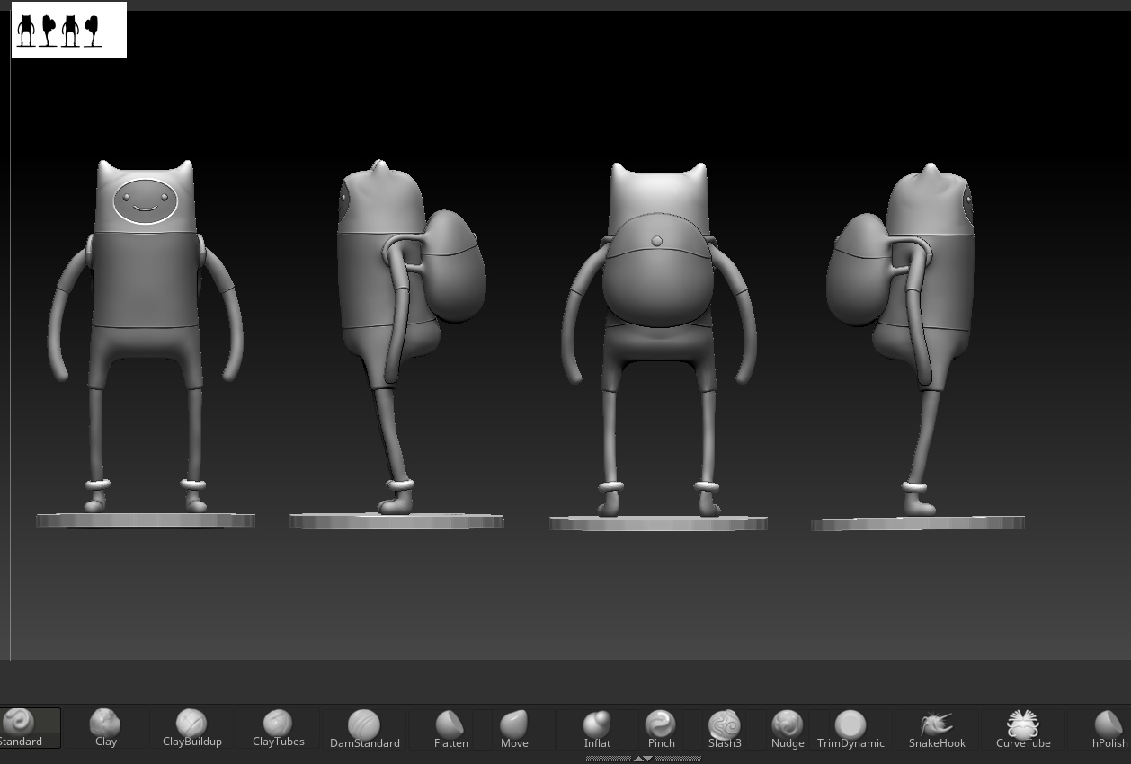 👾 Finn Adventure Time・ STL File for ・Cults