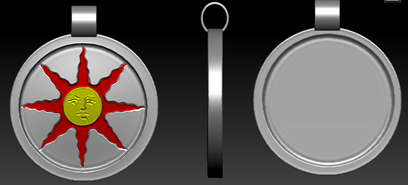 STL file Medallion of Sunlight 💍 ・3D print model to download・Cults