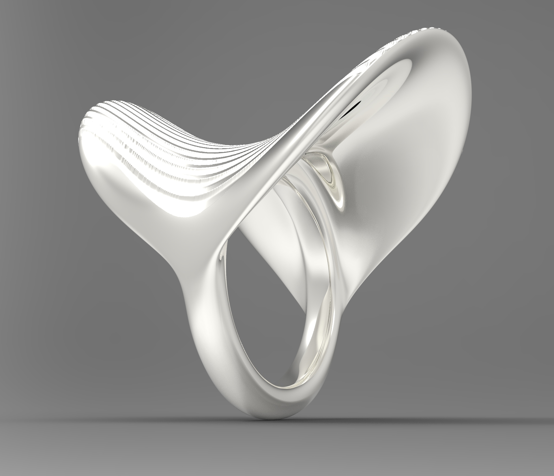 Free STL file Paraboloid Ring 💍 ・3D printing model to download・Cults