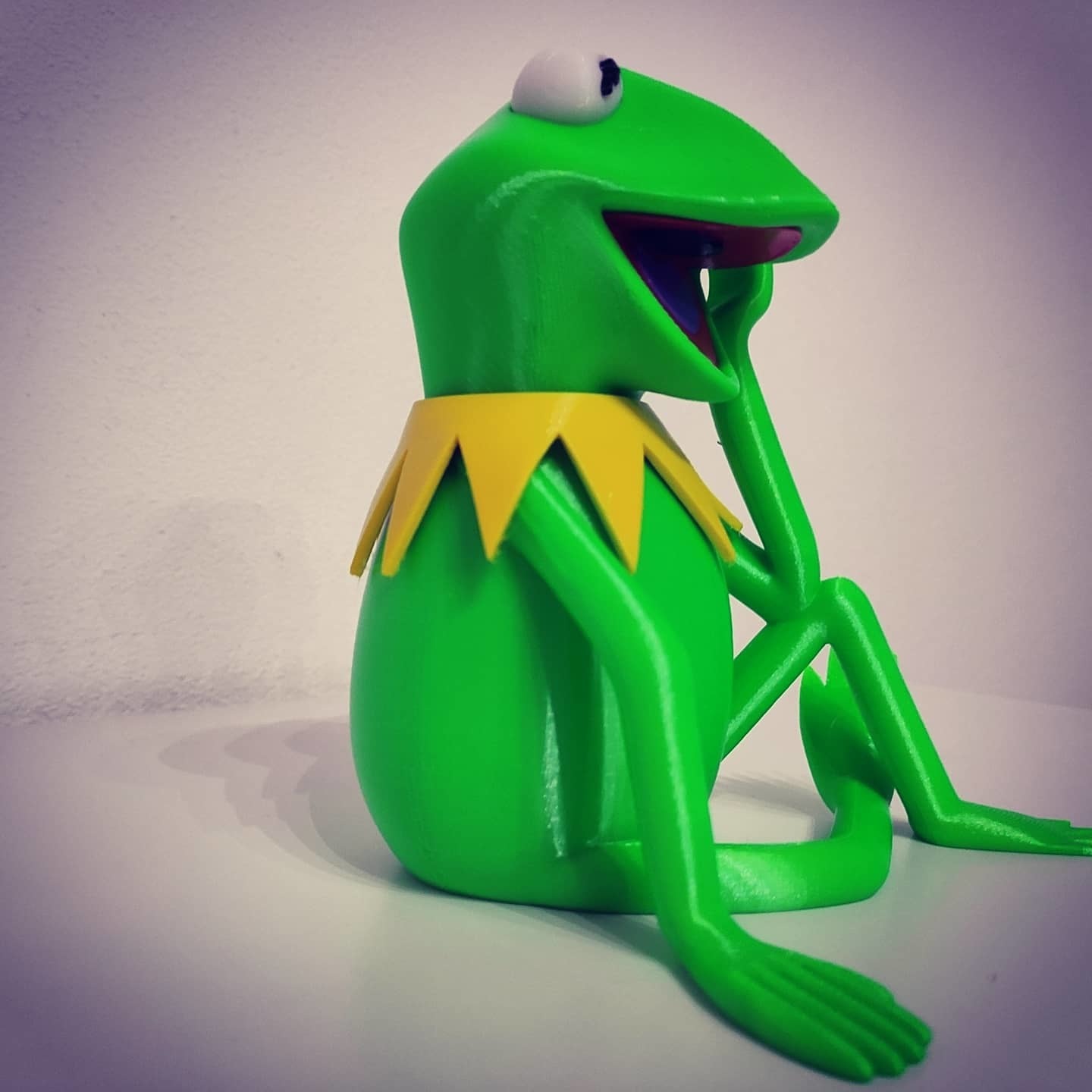 3D printer Kermit the Frog • made with Artillery Sidewinder X1・Cults