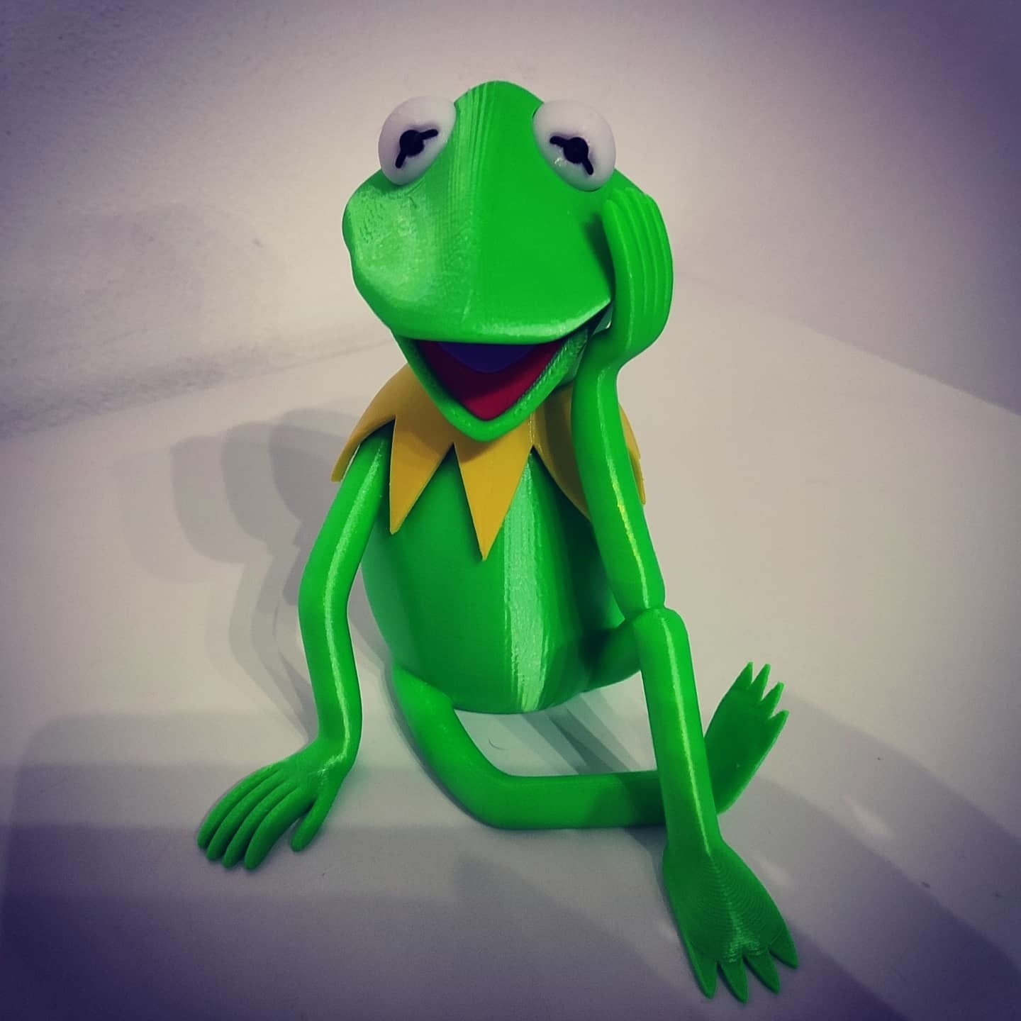3D printer Kermit the Frog • made with Artillery Sidewinder X1・Cults