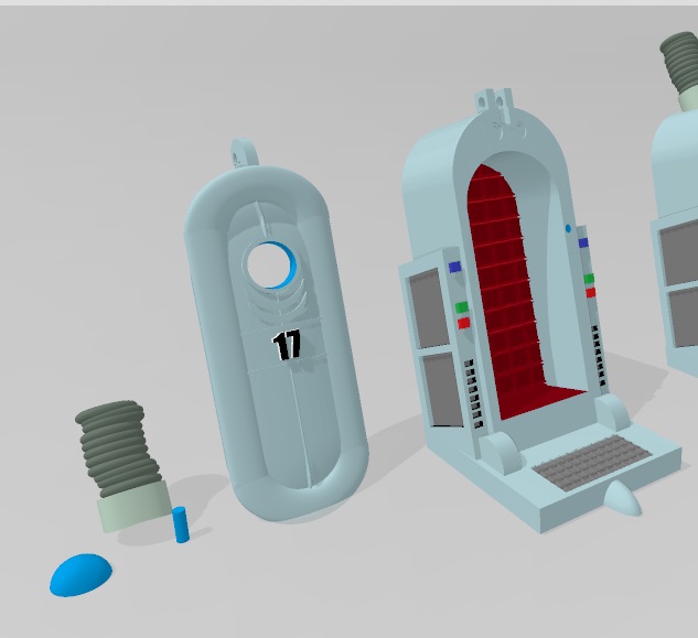 🤖 ANDROID CAPSULES C17 C18 PODS DBZ・ STL File for ・Cults