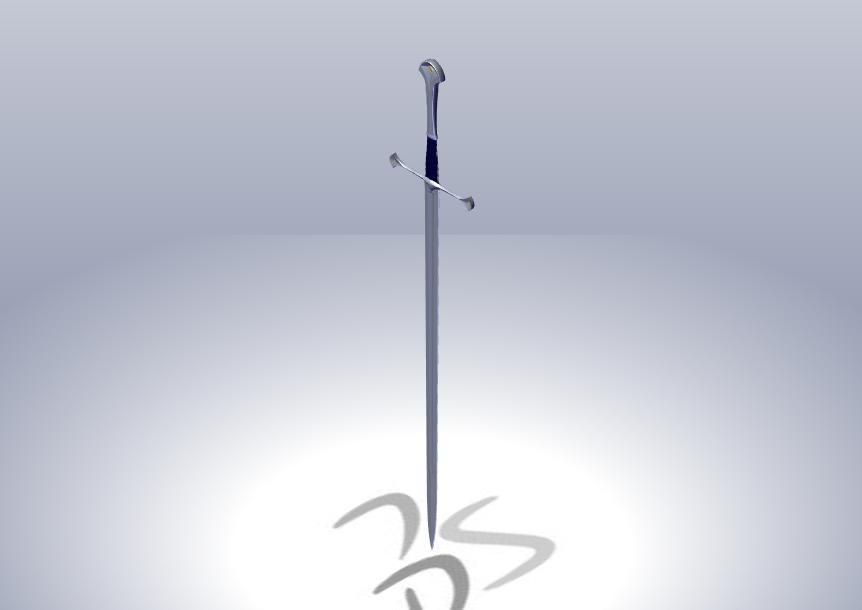 Файл 3D Anduril Sword 🗡️・Дизайн 3D-печати для загрузки3D・Cults