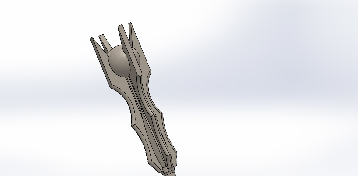 🎲 Saruman Staff・ 3D File for ・Cults
