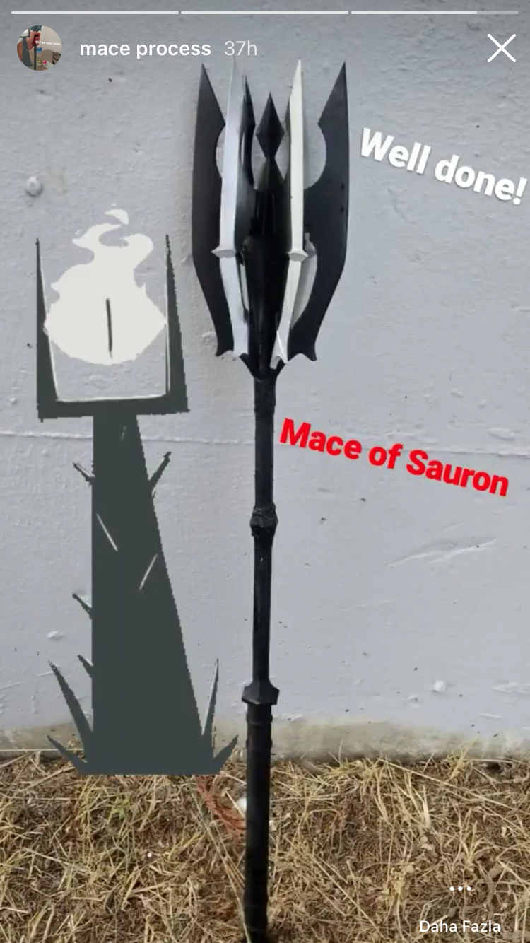 🧙‍♂️ Mace of Sauron・ 3D File for ・Cults