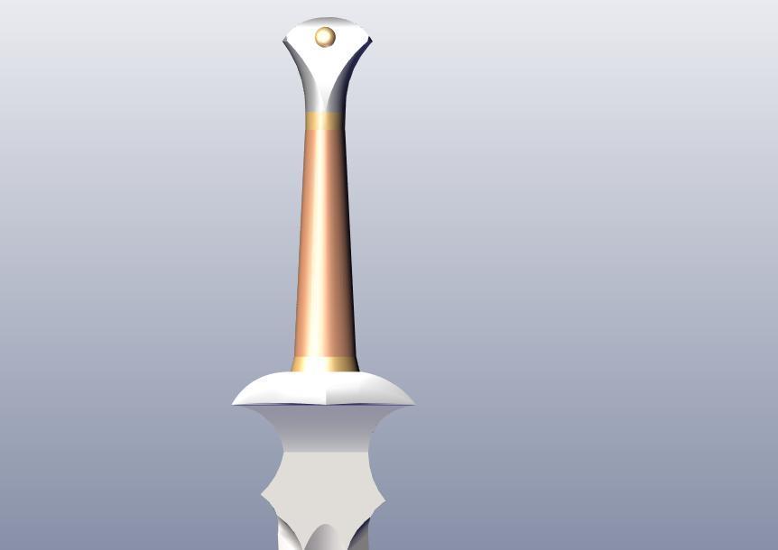 3D file Sam Sword 🗡️ ・3D printer design to download・Cults