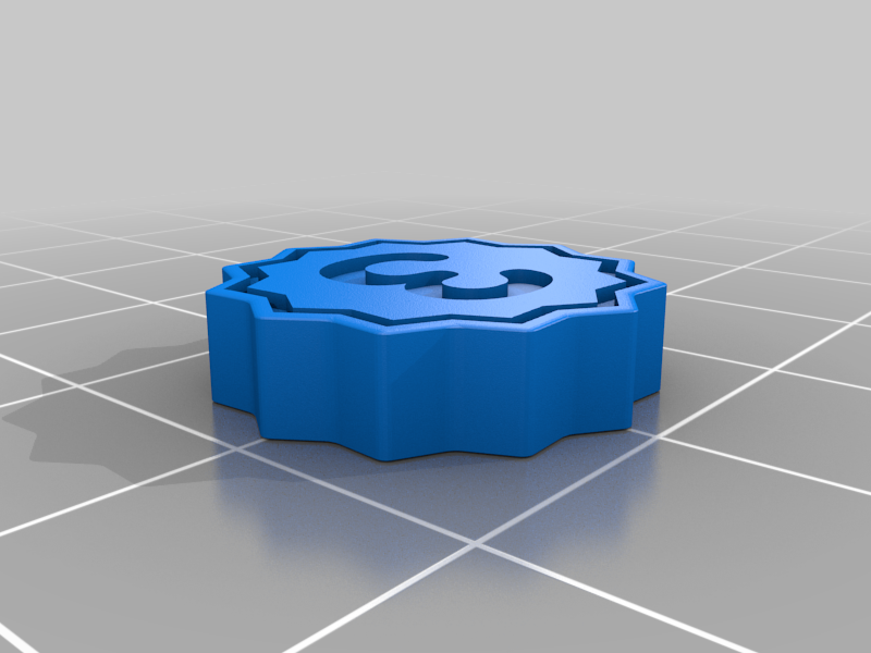 Free 3D file Two-sided damage tokens 1/3 and 1/5 🧸 ・3D printable object ...