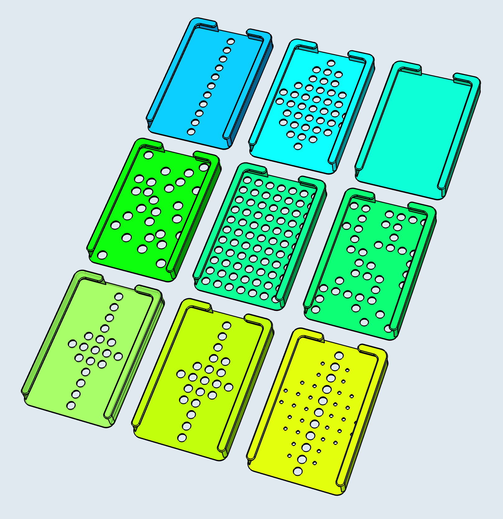 STL file Creditcard holder, credit card holder, creditcard organizer ...