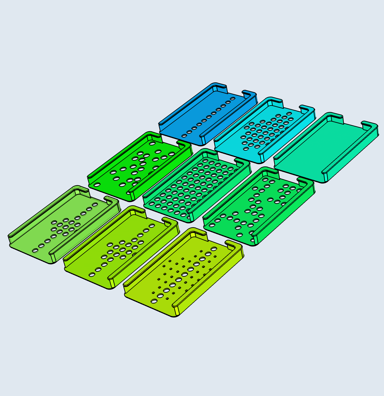 STL file Creditcard holder, credit card holder, creditcard organizer ...