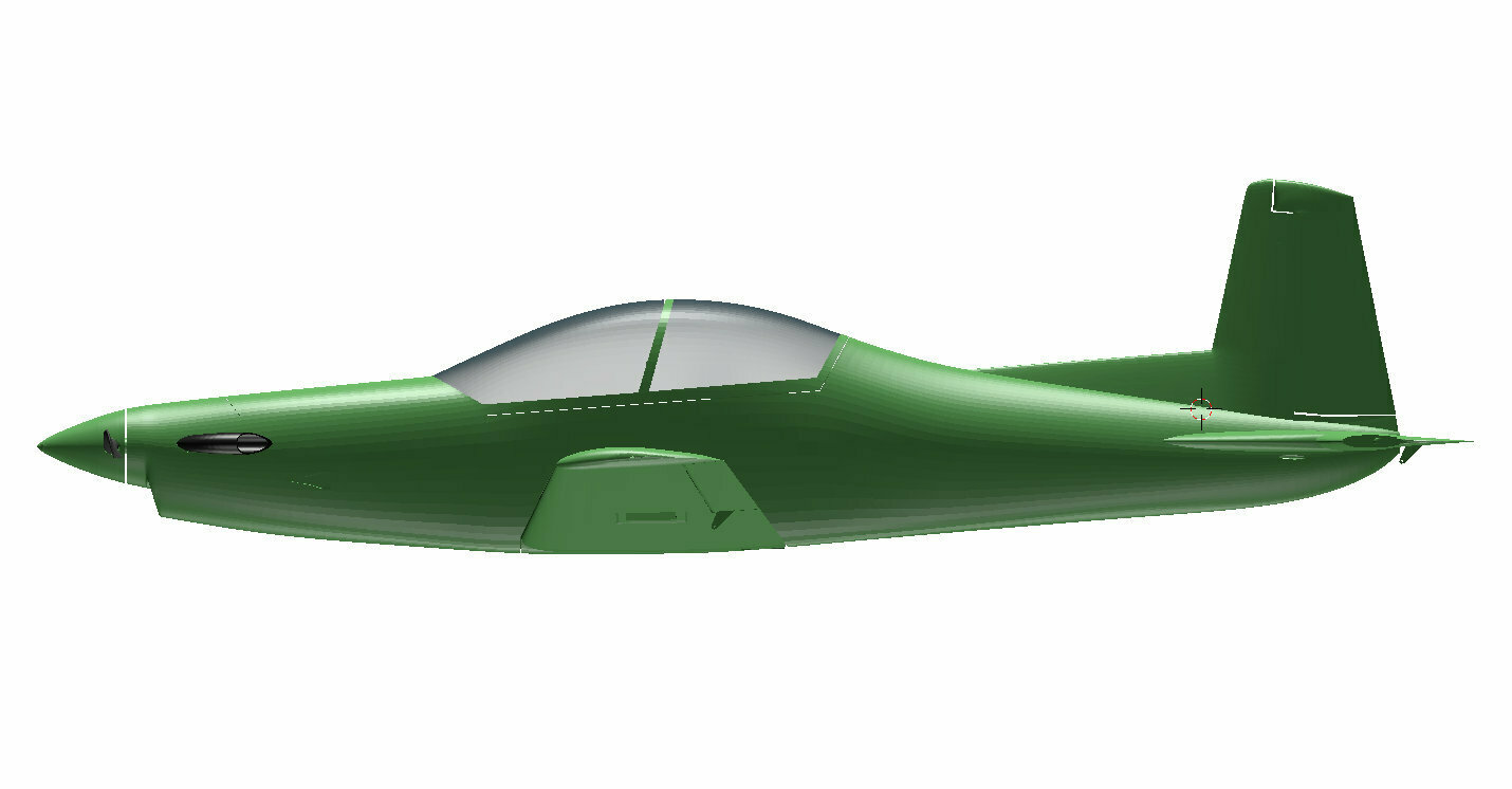 🎛️ Pilatus PC-9 1000mm v2.0・ 3D File for 3D printing・Cults