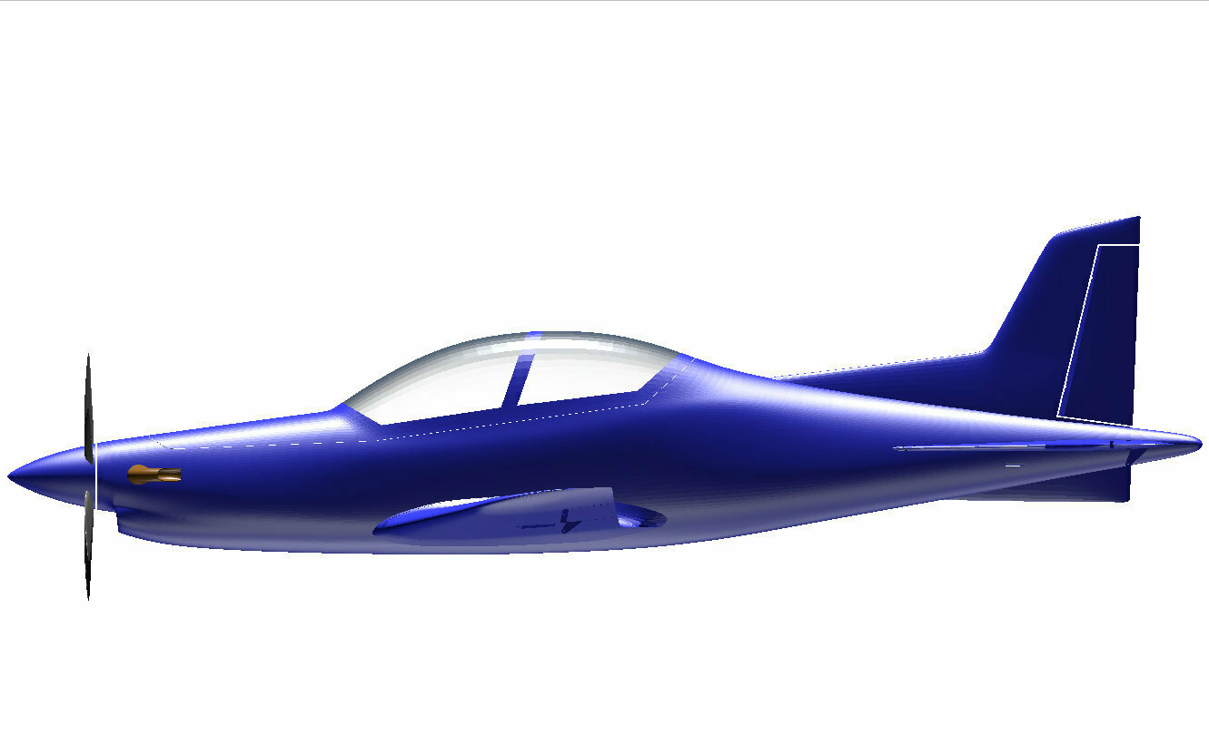 3D file PILATUS PC-21 600mm 🎛️ ・3D printing idea to download・Cults