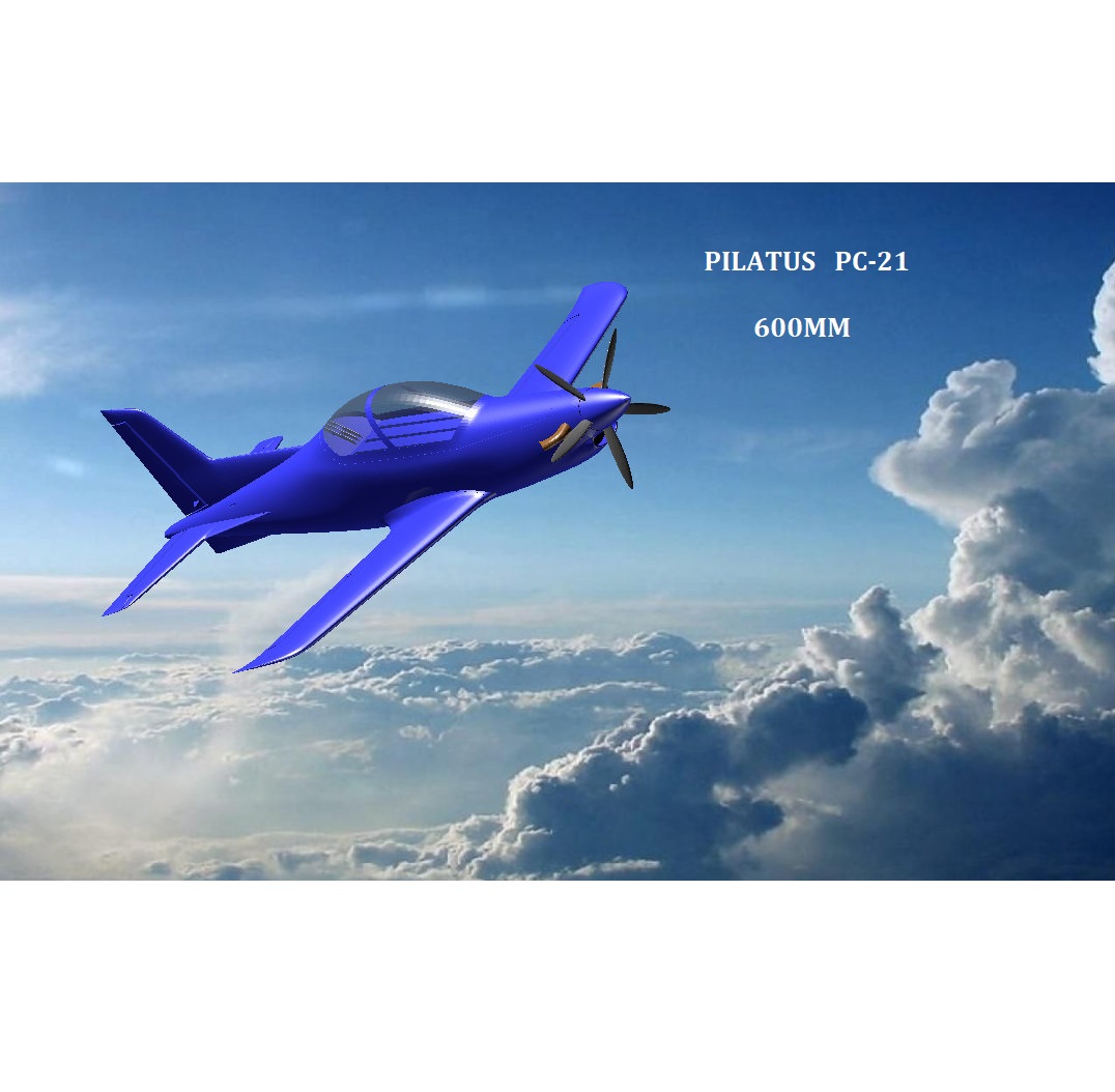 🎛️ PILATUS PC-21 600mm・ 3D File for ・Cults