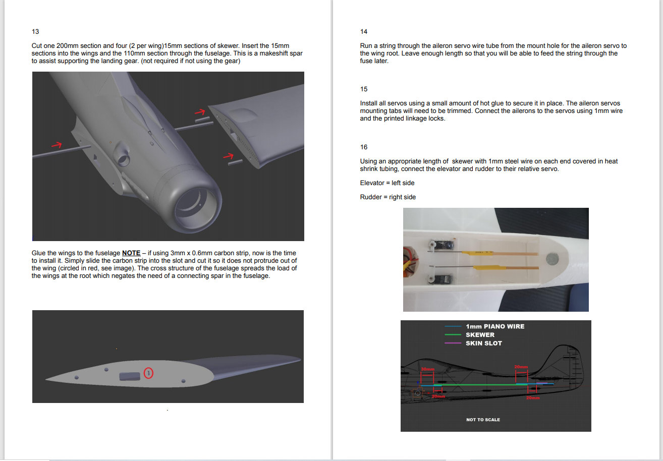 3D file FW 190 D-9 600mm V2.0 🎛️ ・3D print object to download・Cults
