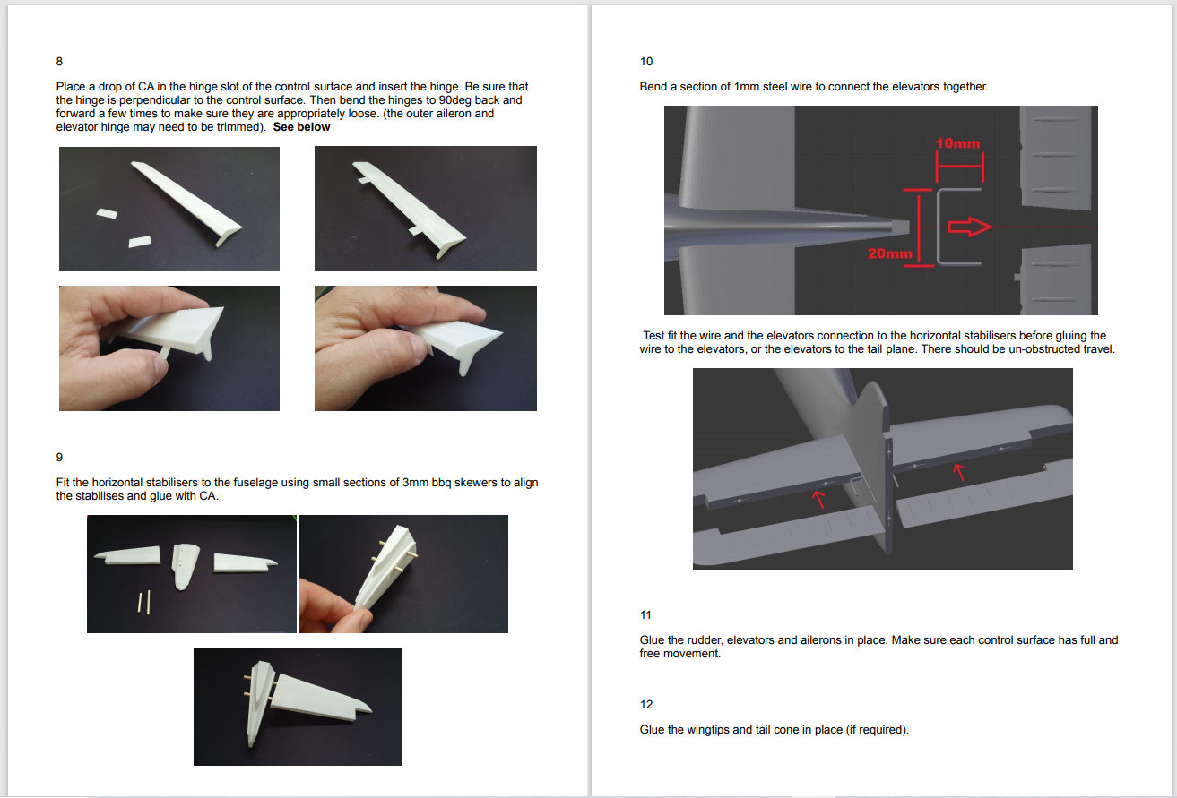 3D file FW 190 D-9 600mm V2.0 🎛️ ・3D print object to download・Cults