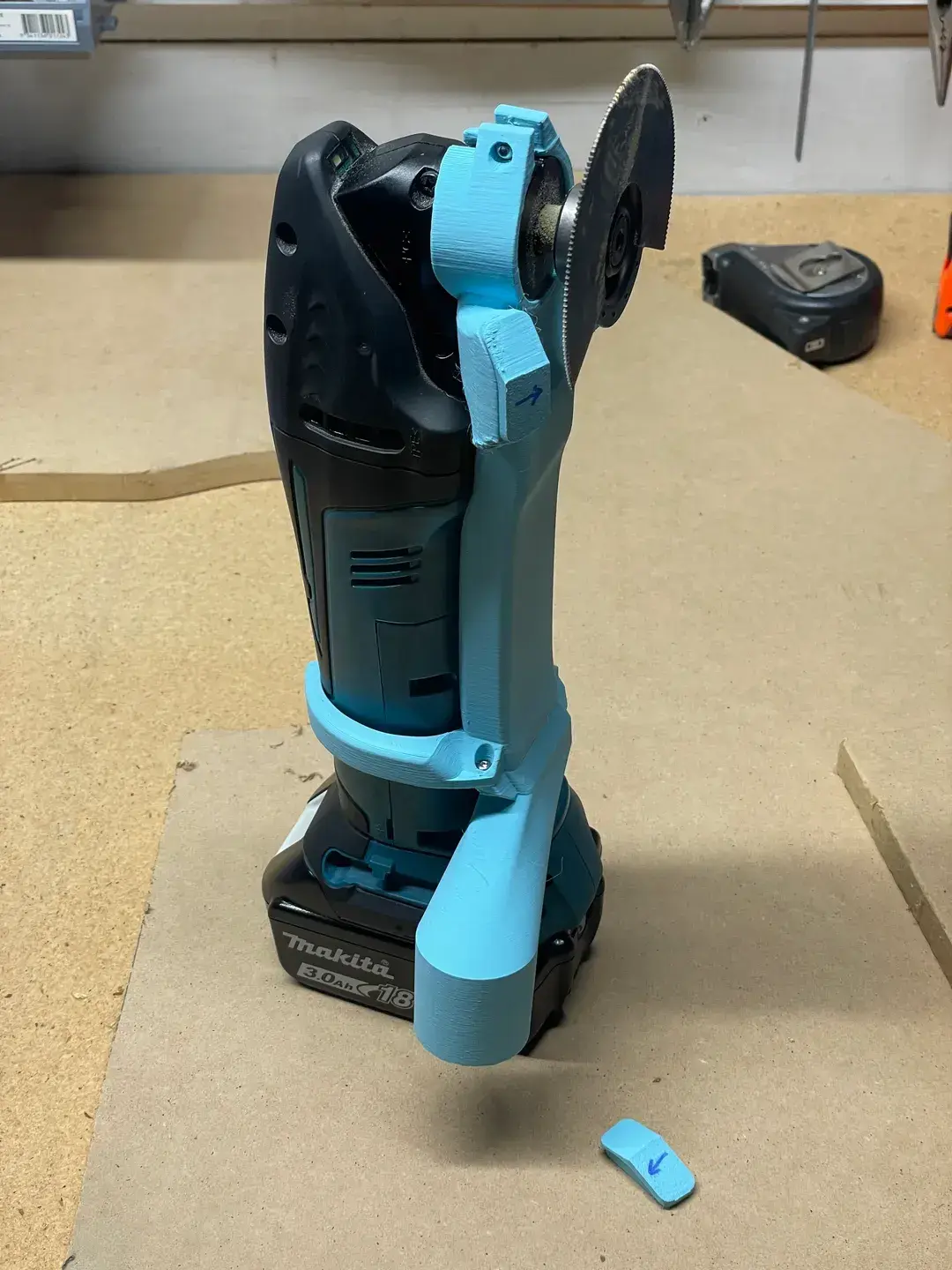 Free 3D file Dust extraction nozzle for Makita multitool (DTM50Z) 🌬️ ...