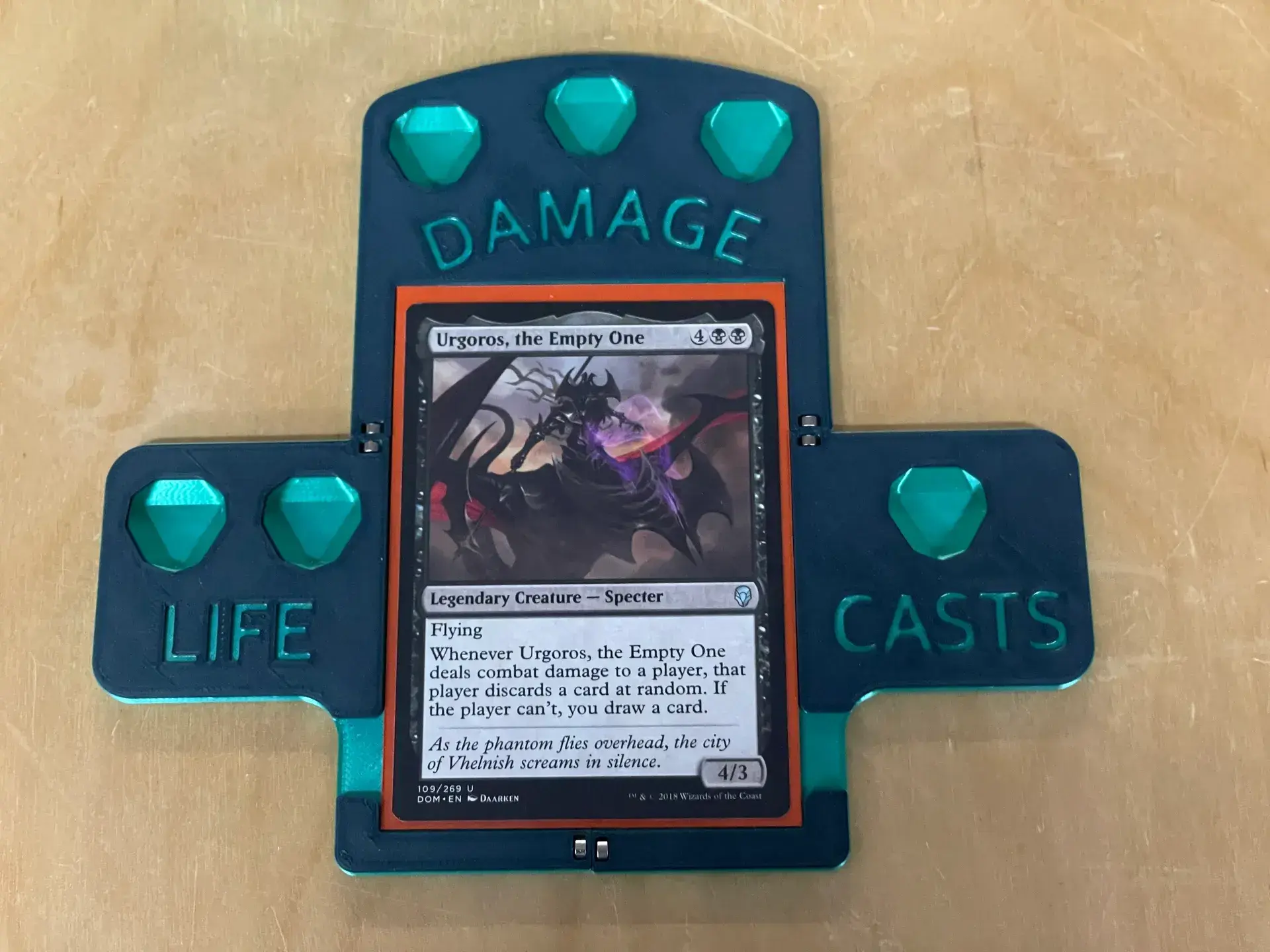 📦 Commander tray for Command Hub Deck Box (Blank template)・Free 3D File ...