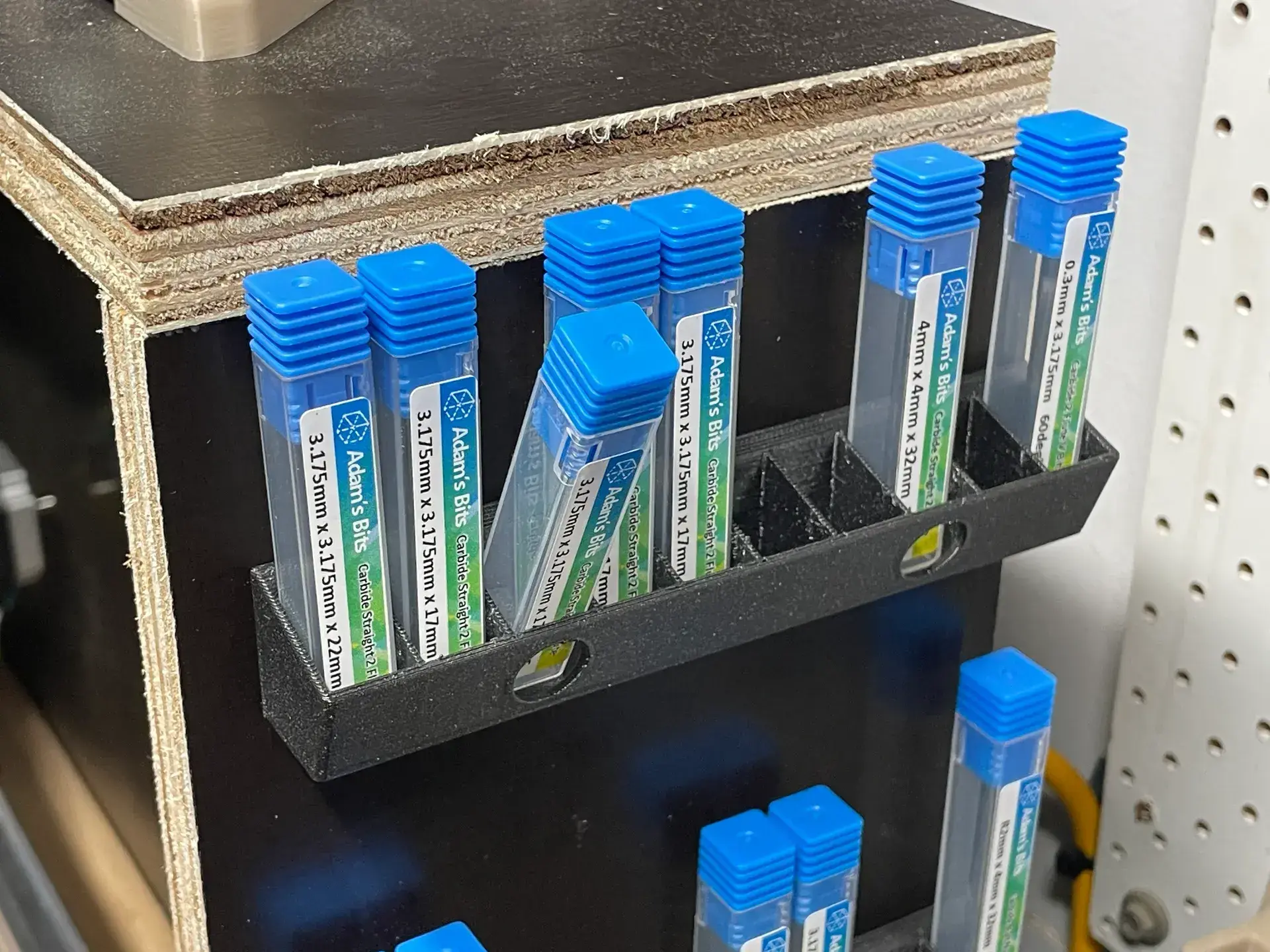 Free 3d File Cnc Router Bits Storage 🧑‍🔧 ・3d Print Design To Download・cults