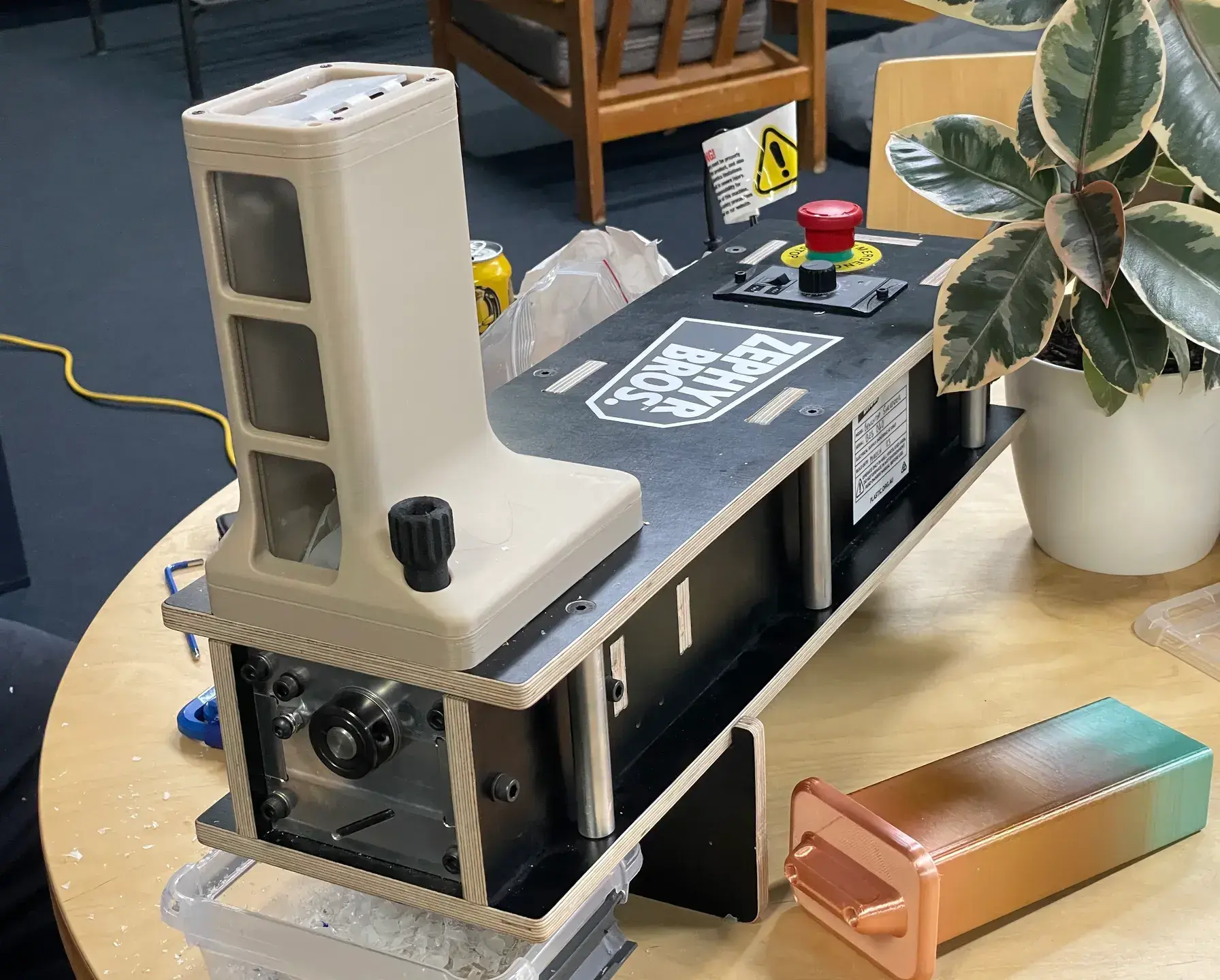 Free 3D file Hopper for Zephyr Brothers plastic shredder 🧑‍🔧 ・3D ...