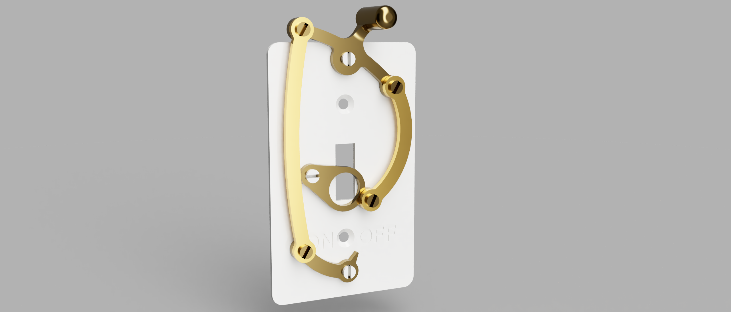 🏠 Slightly more complex light switch・Free STL File for ・Cults