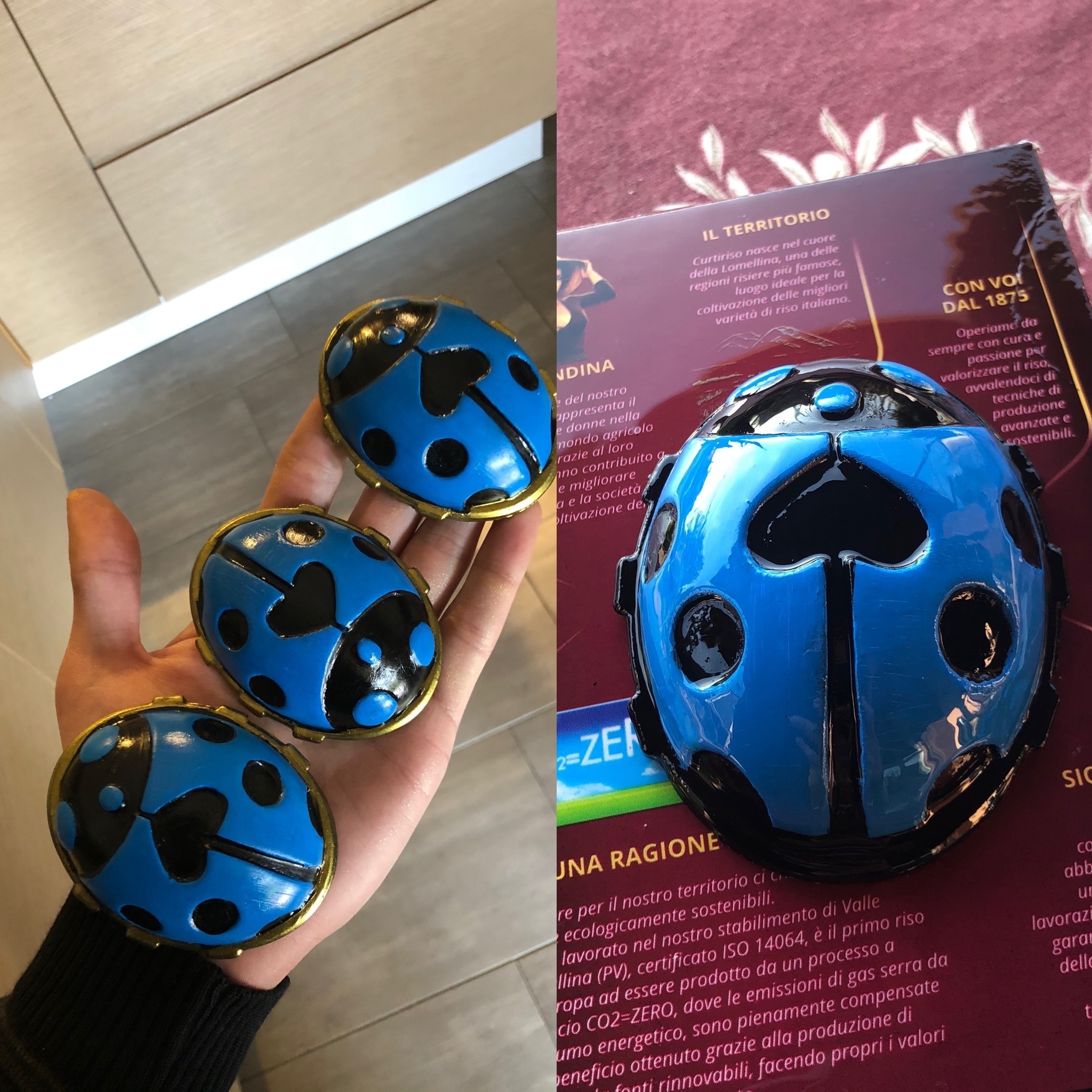 🐞 Brooch Ladybug・ 3D File for ・Cults