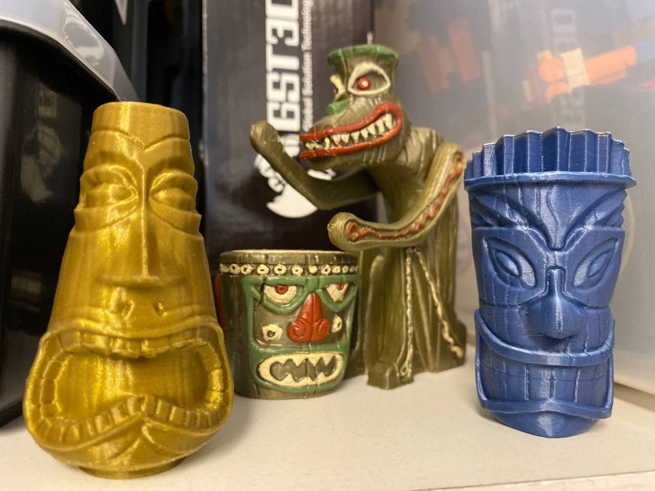 👫 Finding Nemo Tiki God 2・ OBJ File for ・Cults