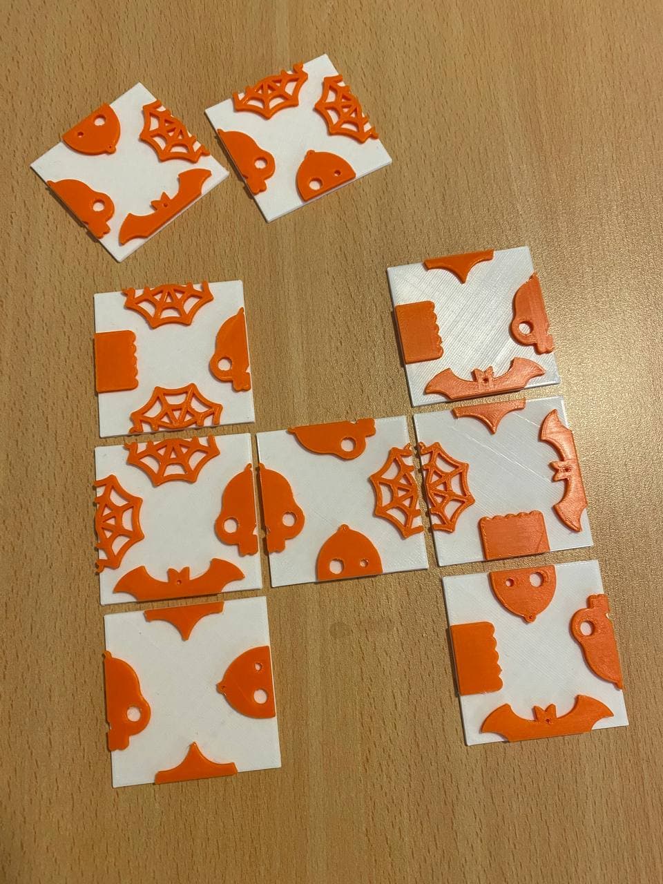 🎃 Halloween Advanced Edge Puzzle・ STL File for ・Cults