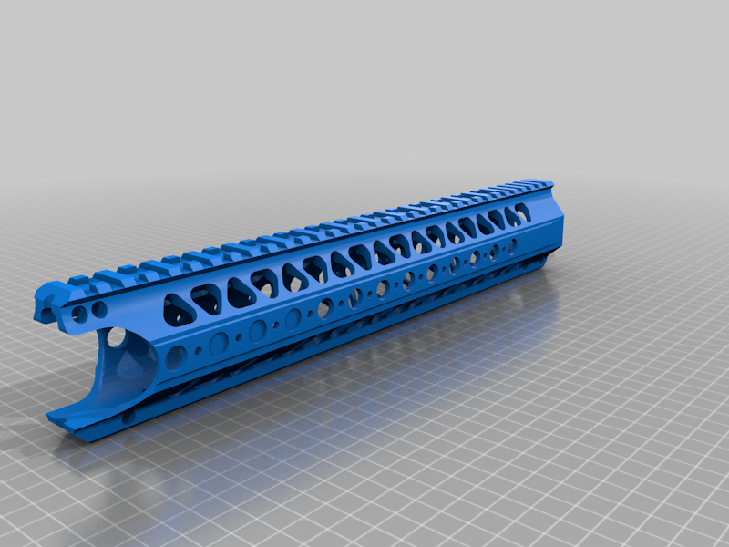Free STL file LVOA-S Handguard 🔫 ・3D print design to download・Cults